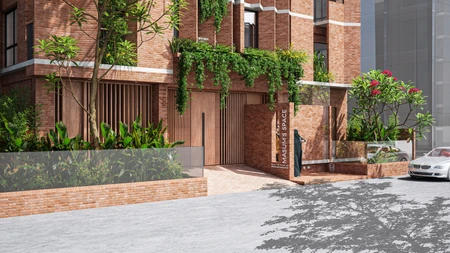 Innovative Architectural Solutions: Masum's Space an apartment building ...